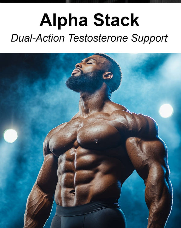 Alpha Stack – Natural Testosterone Booster for Men - NuVision Health Center
