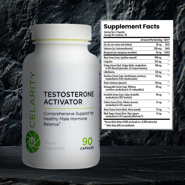 Alpha Stack – Natural Testosterone Booster for Men - NuVision Health Center