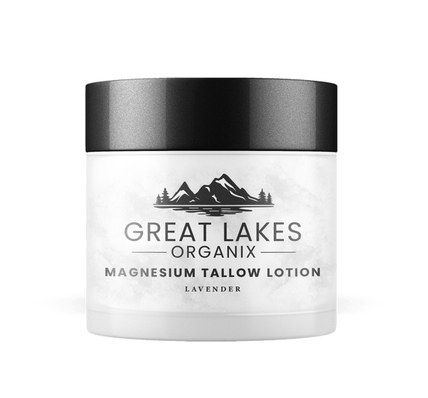Great Lakes Organix Magnesium Tallow Lotion | Deep Relaxation ...