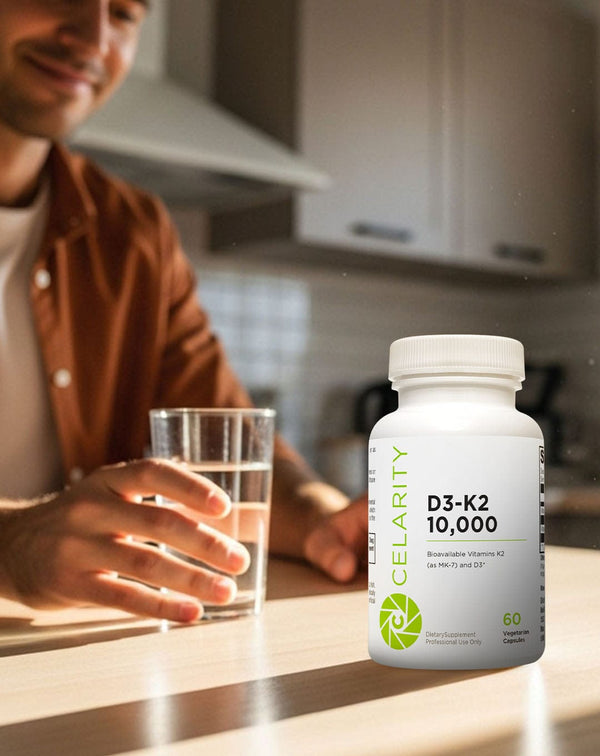 Vitamin D3 K2 10,000 by Celarity | High Dose Vitamin D - NuVision ...