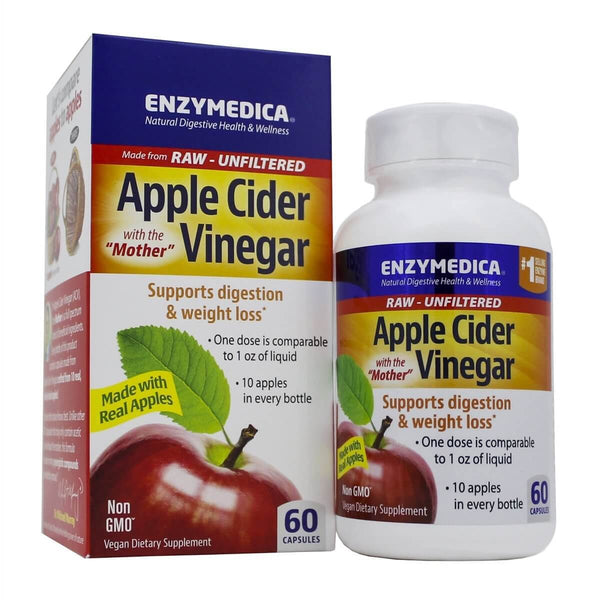 Apple Cider Vinegar Pills with Mother | ACV Pills | 60 Capsules ...