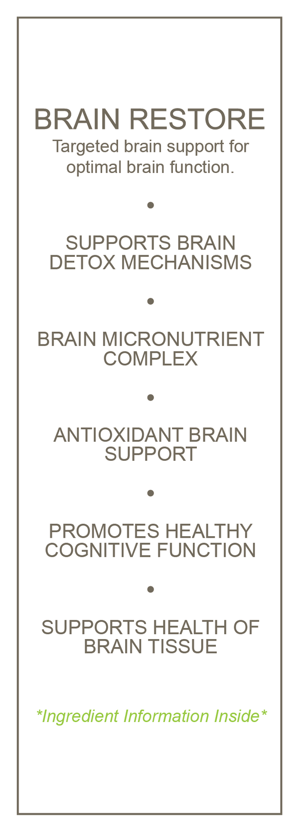 Brain Restore Power Pack by Celarity | NuVision Health Center