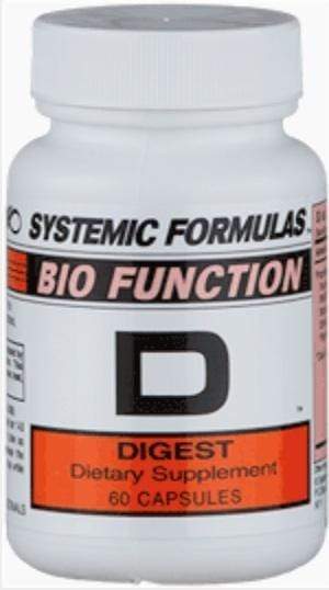 D-Digest by Systemic Formulas | Dietary Enzyme Solution - NuVision ...