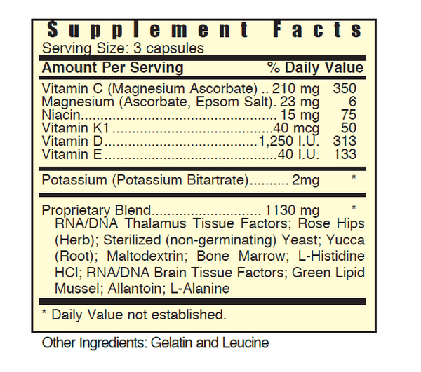 Systemic Formulas #5 Stabilizer - For Healthy Cell Production - NuVision Health Center
