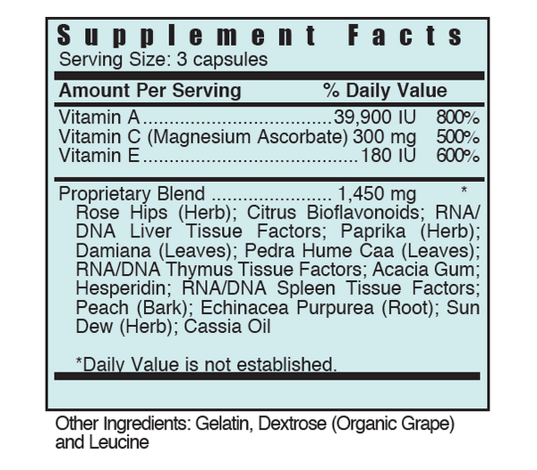 Systemic Formulas ACX - Vitamin Detox - NuVision Health Center